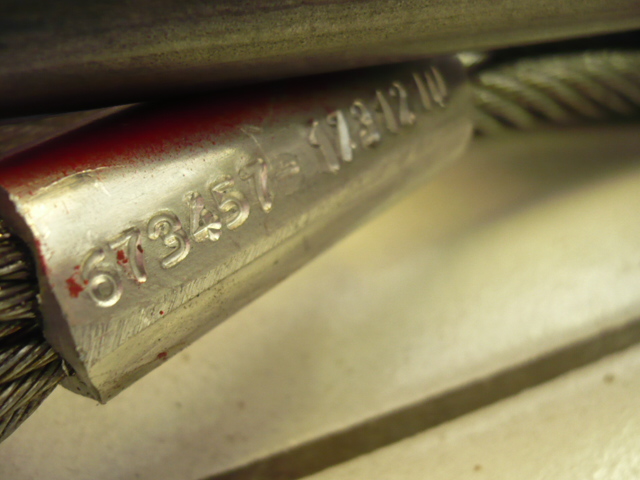 Wire rope control rope safety rope Bowden cable safety cable Stenhoj ...